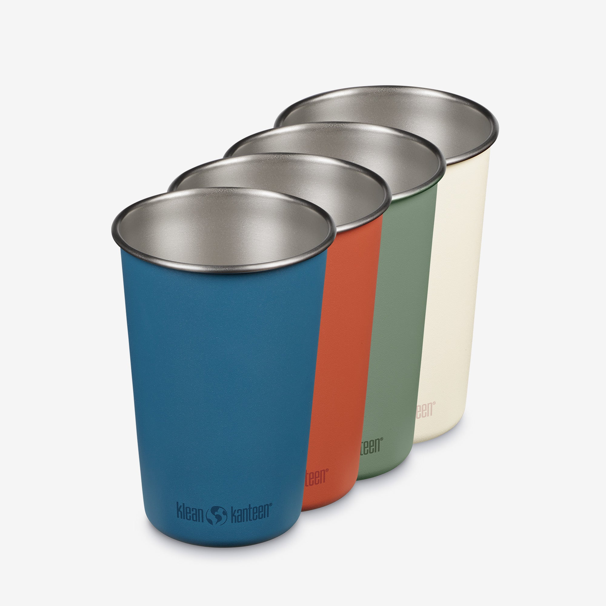 Stainless Steel Pint Cup 16 oz 4-Pack | Klean Kanteen – Klean Kanteen ...