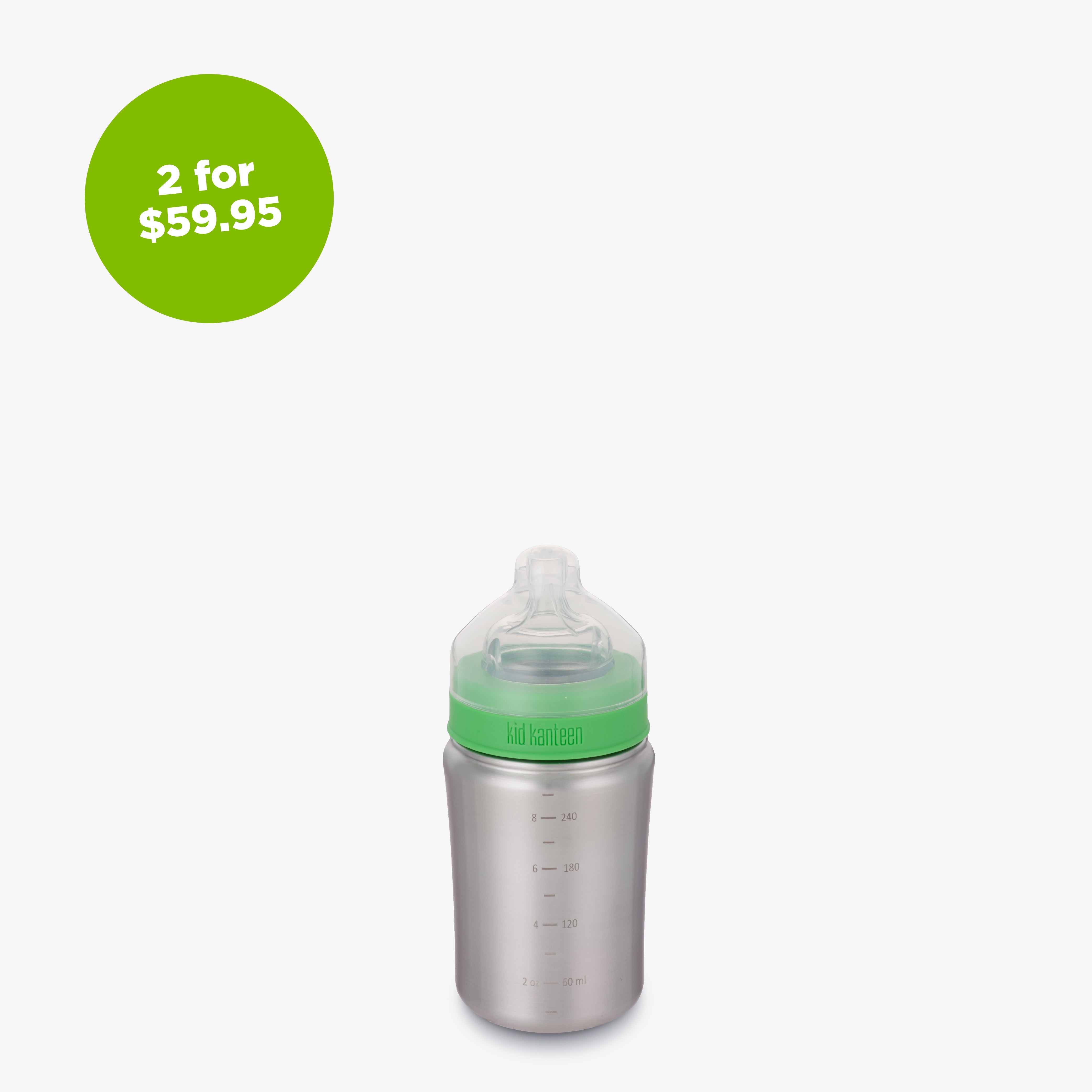 9oz (266ml) Baby Bottle – Klean Kanteen Australia
