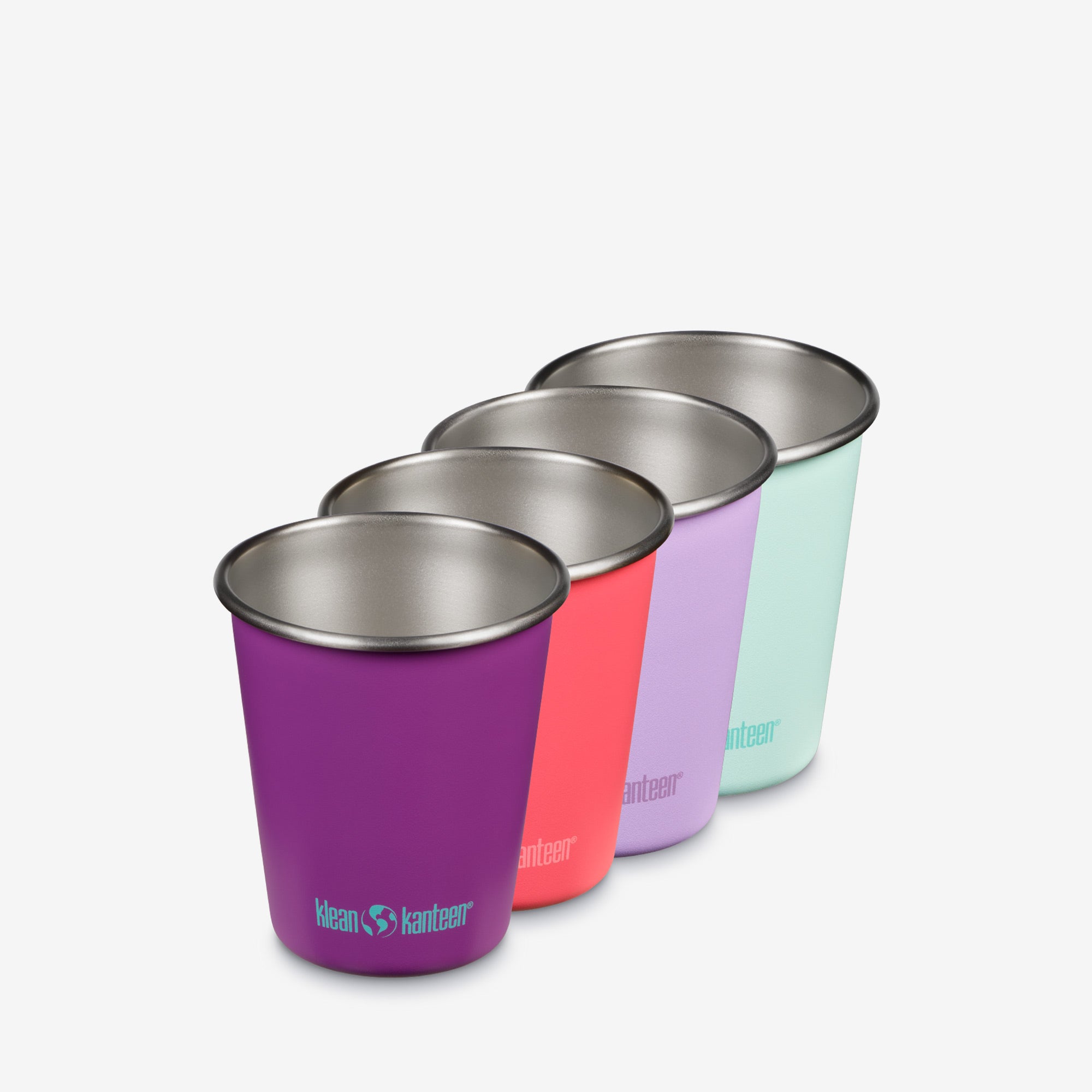 Stainless Steel Cup 10 oz 4-Pack Set | Klean Kanteen – Klean Kanteen ...
